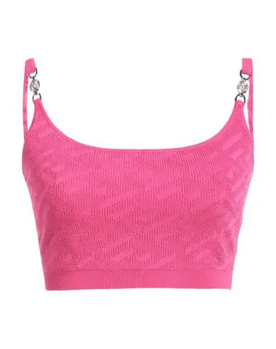 Versace Knitted Crop Top - Pink