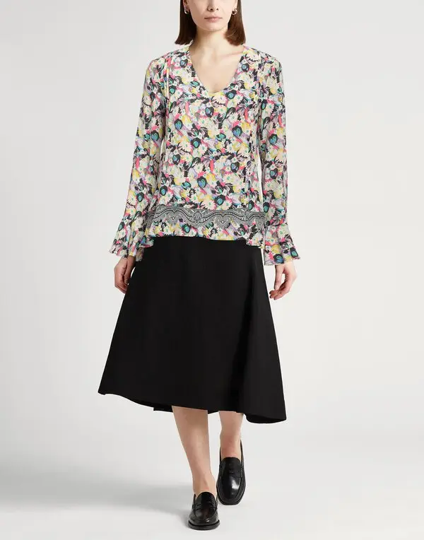 Etro Floral-print Crepe Top
