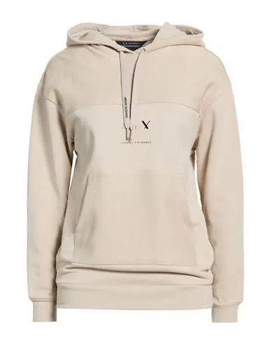 Armani Exchange Cotton French Terry Sweatshirt - Beige