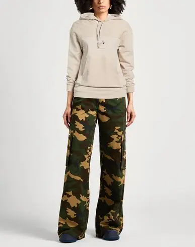 Armani Exchange Cotton French Terry Sweatshirt - Beige