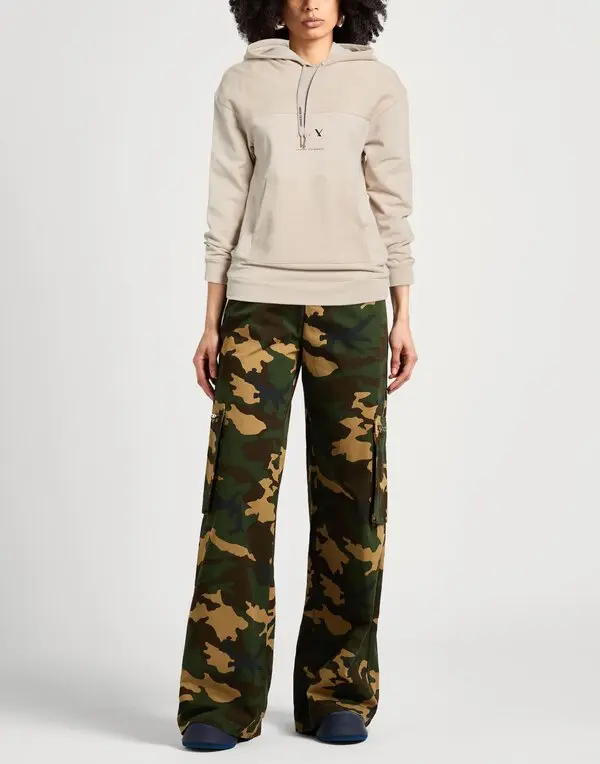 Armani Exchange Cotton French Terry Sweatshirt - Beige