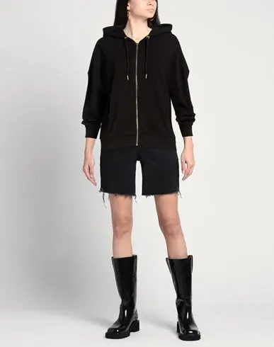 Armani Exchange Cotton-blend Hooded Sweatshirt - Black