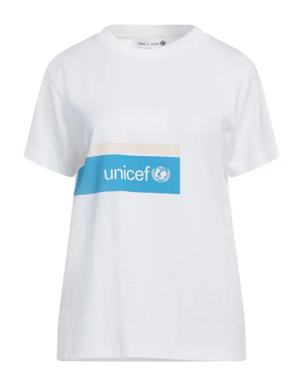 CHLOÉ FOR UNICEF Logo-print T-shirt