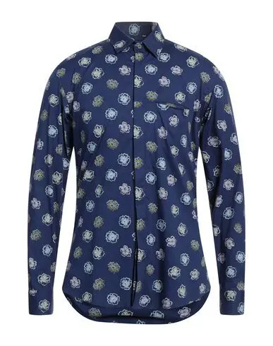 DANIELE ALESSANDRINI Shirt Size Cotton, Elastane