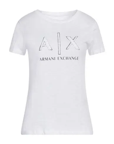 Armani Exchange Logo-print Cotton T-shirt - White