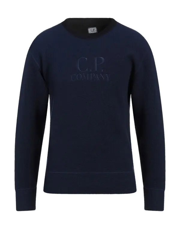 C.P. COMPANY Embroidered Sweatshirt - Navy