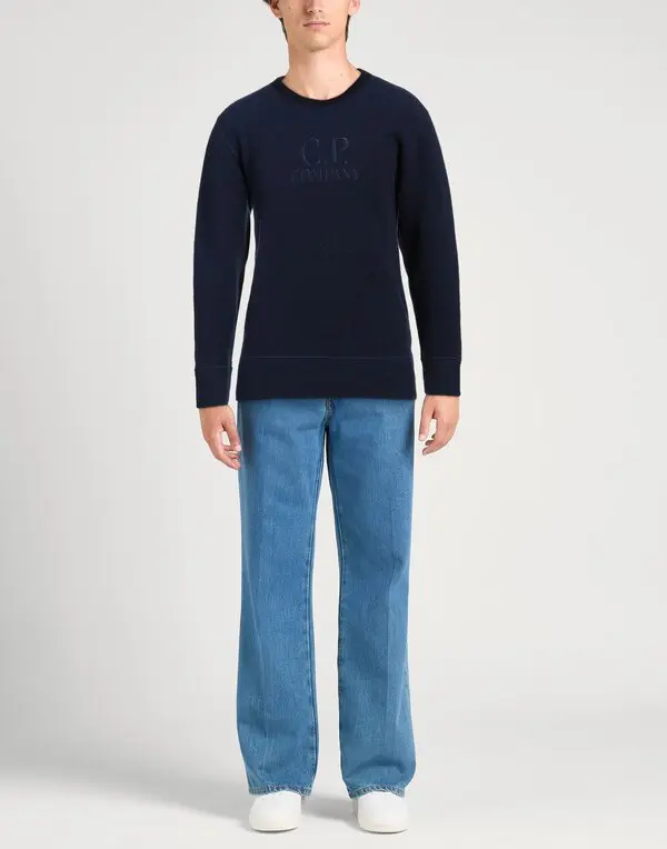 C.P. COMPANY Embroidered Sweatshirt - Navy