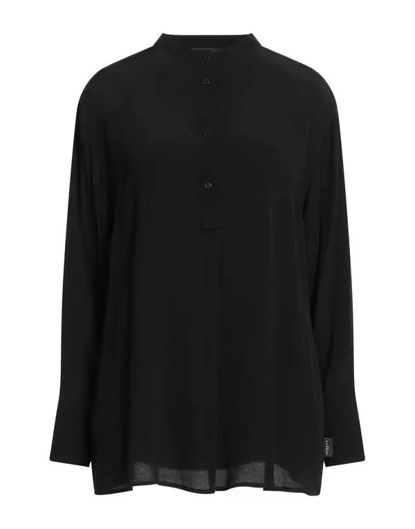 John Richmond Satin Top - Black
