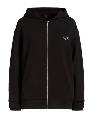 Armani Exchange French Terry Hoodie - Black