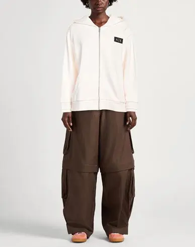 Armani Exchange French Terry Hooded Sweatshirt - White