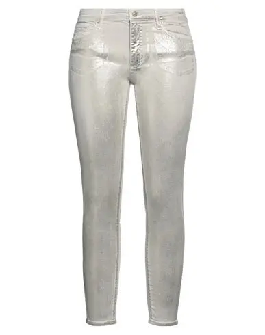 Armani Exchange Slim Fit Jeans With Metallic Finish