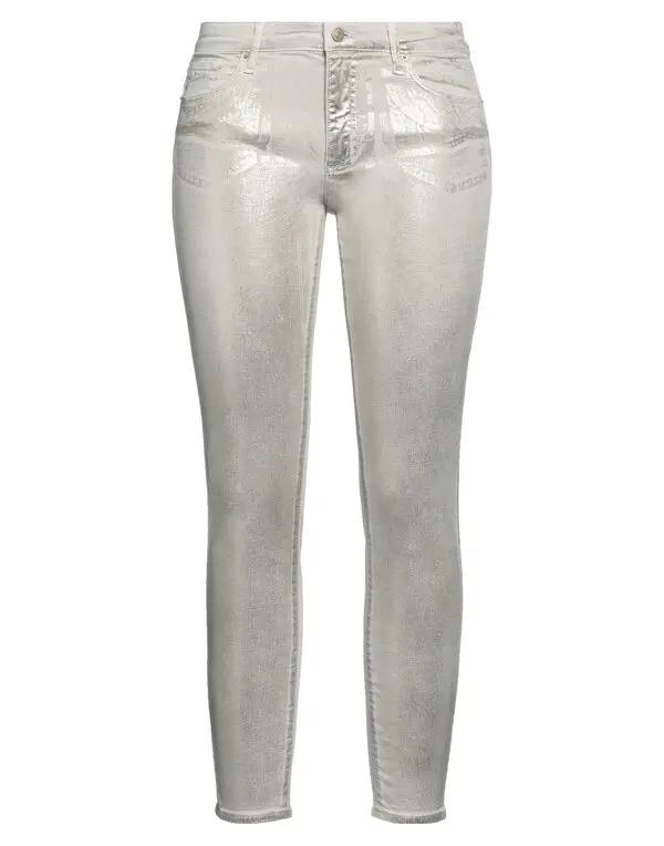 Armani Exchange Slim Fit Jeans With Metallic Finish