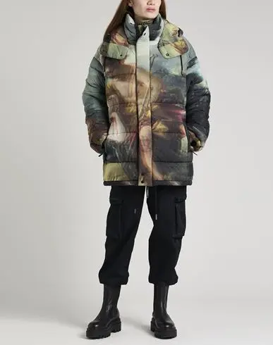 VIVIENNE WESTWOOD Padded Multicolor Shell Coat