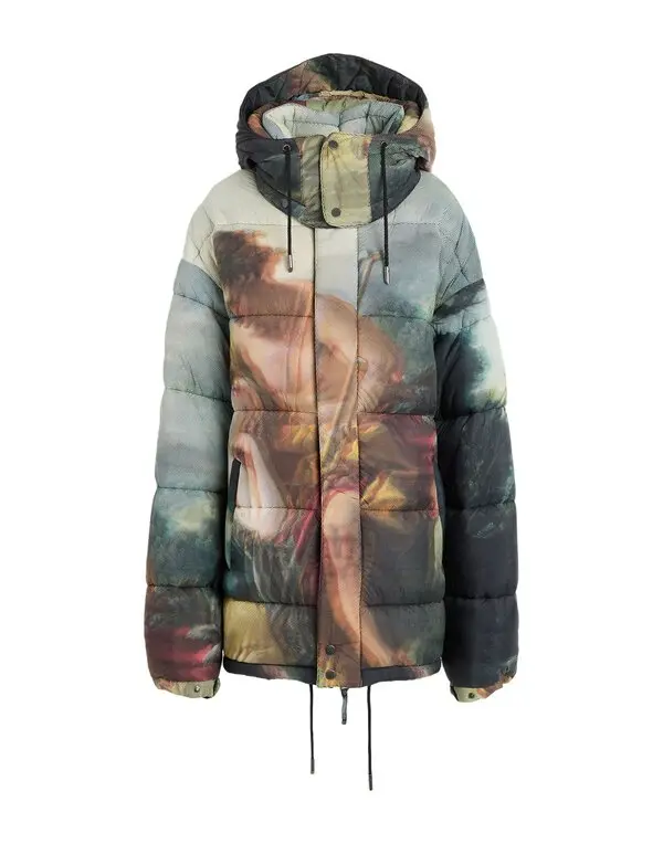 VIVIENNE WESTWOOD Padded Multicolor Shell Coat