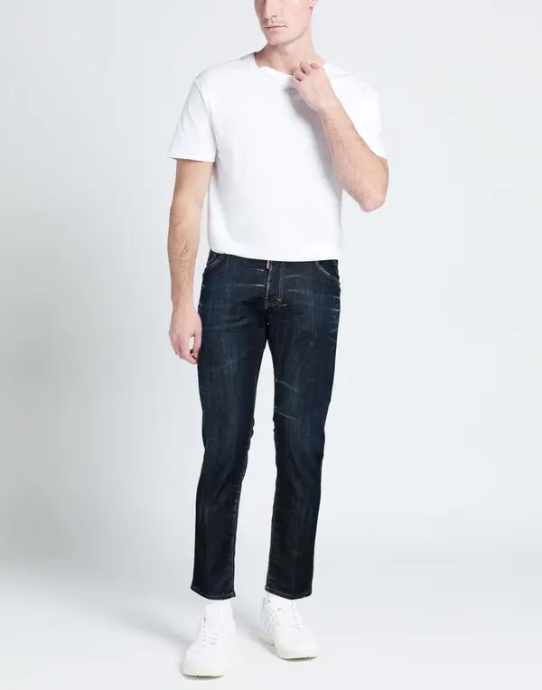 Dsquared2 Straight-leg Jeans With Brand Logo