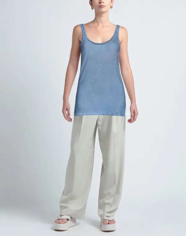 BONNETERIE UNIVERSEL Tank Top - Blue