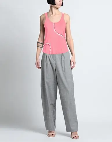 BONNETERIE UNIVERSEL Tank Top In Linen And Elastane