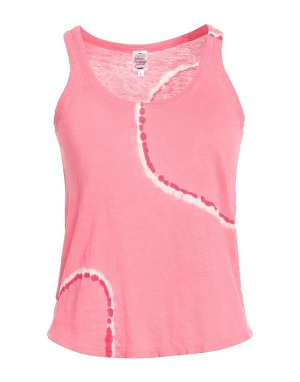 BONNETERIE UNIVERSEL Tank Top In Linen And Elastane