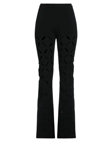 Versace Wide Leg Openwork Trousers