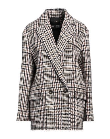Maje Double-breasted Blazer - Light Grey