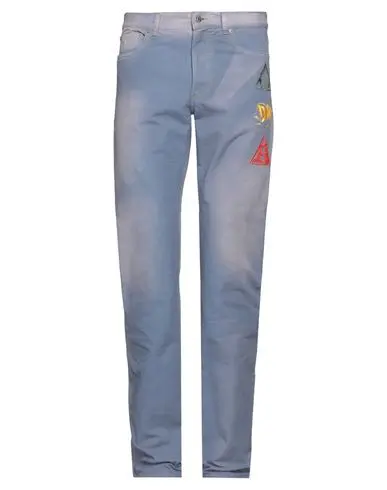 Dior Pants Sky Size Cotton, Calfskin