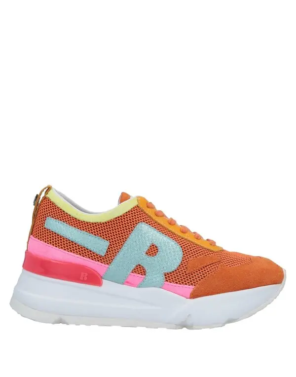 RUCOLINE Low-top Sneakers With Wedge - Orange