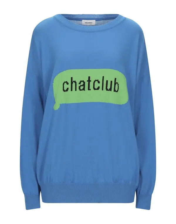 OTTOD'AME Knitted Multicolor Sweater
