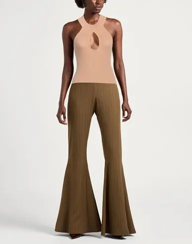 VICOLO Turtleneck Knit Top - Beige
