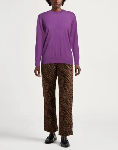 Zadig&Voltaire Merino Wool Crewneck Sweater - Purple