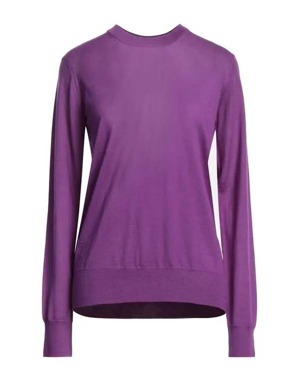 Zadig&Voltaire Merino Wool Crewneck Sweater - Purple