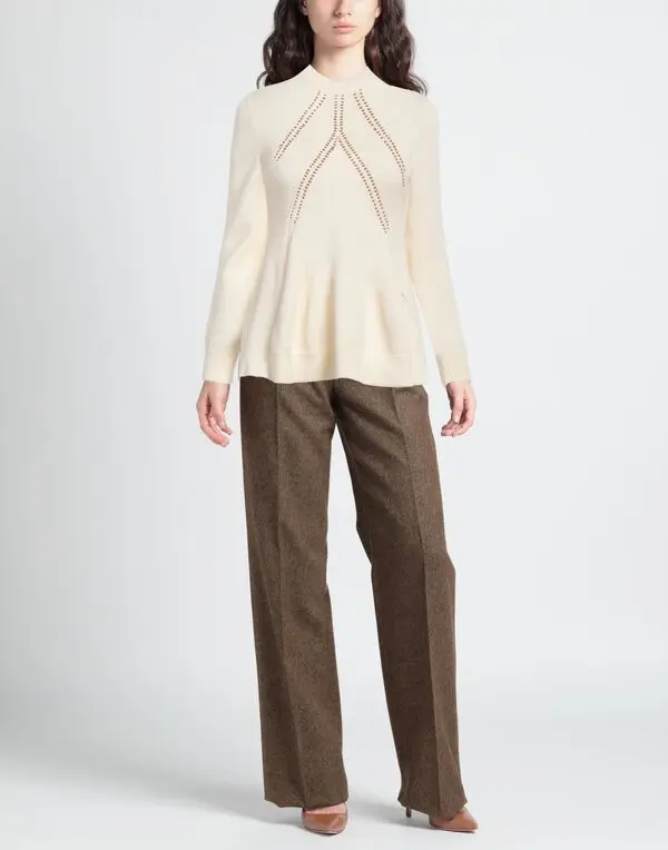 JIL SANDER Sweater In Wool And Cotton - Cream