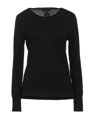 Armani Exchange Long Sleeve Crewneck Knit Sweater - Black