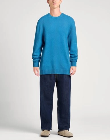 Alpha Studio Sweater Azure Size Geelong Wool - Blue