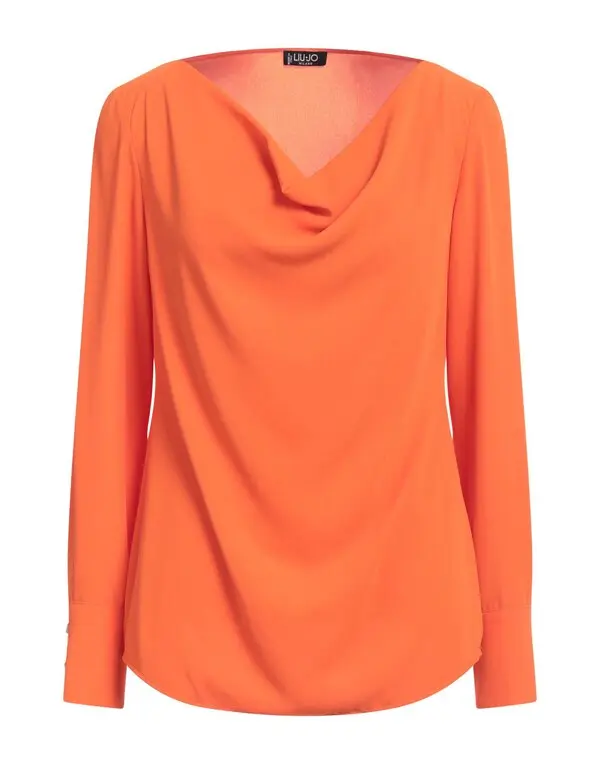 LIU •JO Crepe Top - Orange