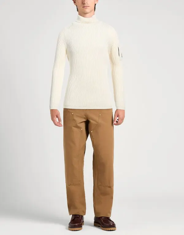 C.P. COMPANY Turtleneck In Virgin Wool And Polyester