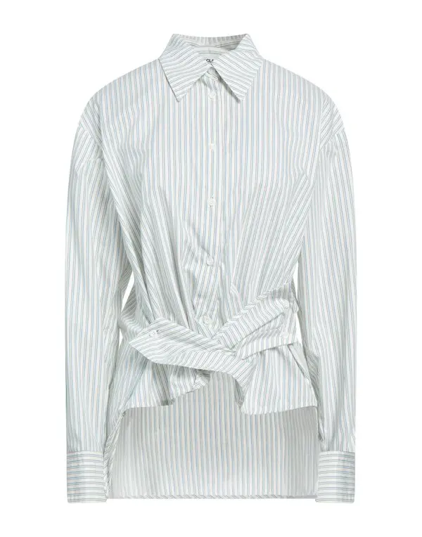 LOW CLASSIC Striped Shirt - White