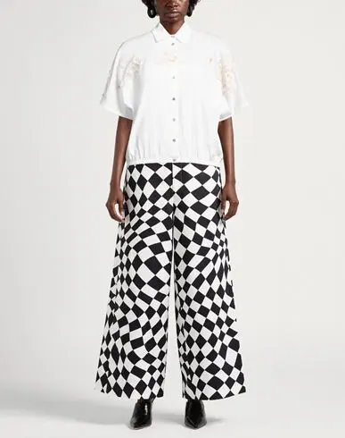 Alpha Studio Appliqued Short Sleeve Shirt