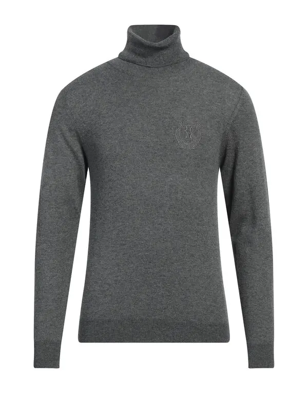 BILLIONAIRE Wool-blend Turtleneck - Grey