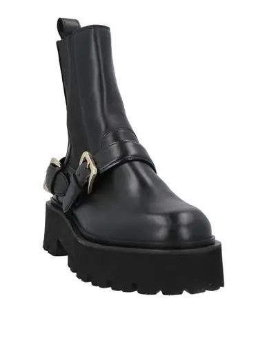 Sandro Leather Ankle Boots - Black