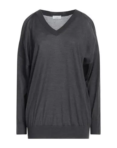 Brunello Cucinelli Cashmere And Silk Sweater - Grey