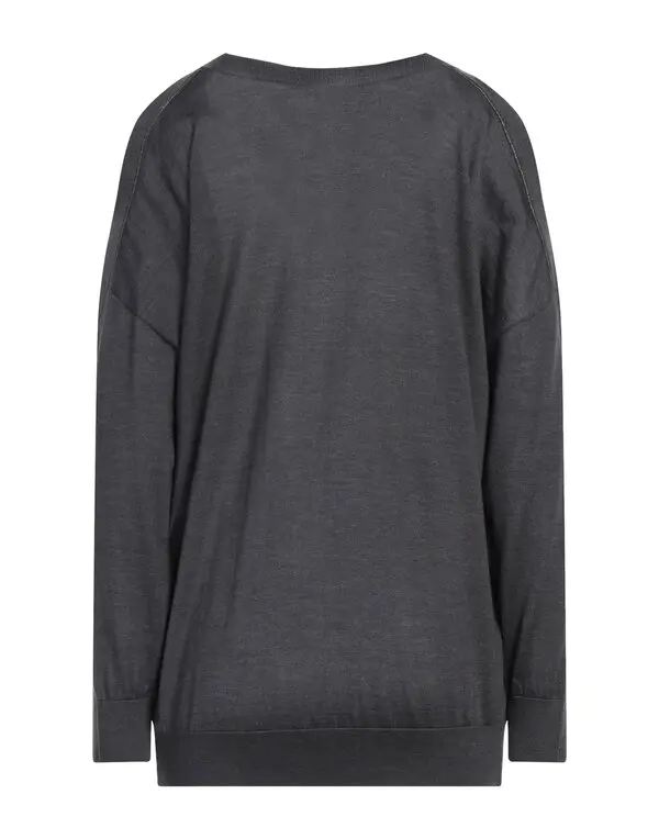 Brunello Cucinelli Cashmere And Silk Sweater - Grey