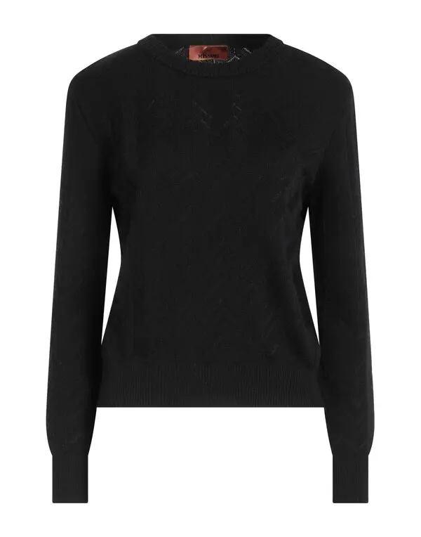 Missoni Knitted Crewneck Sweater - Black