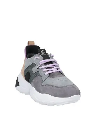 Hogan Leather Sneakers - Grey