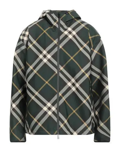 Burberry Jacket With Signature Print - Green