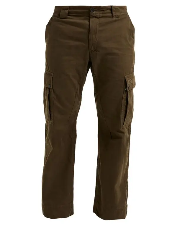 C.P. COMPANY Cotton Cargo Pants - Green
