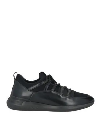 TOD'S NO CODE Leather And Textile Fibers Low-top Sneakers - Black
