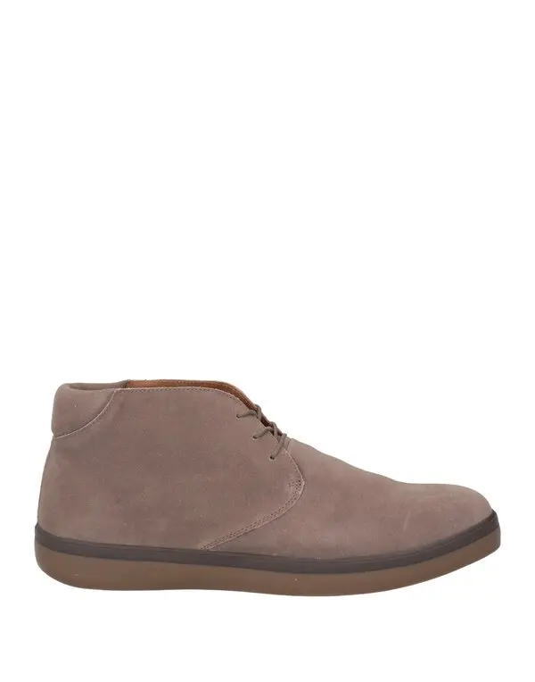 Fitflop Leather Desert Boots - Khaki