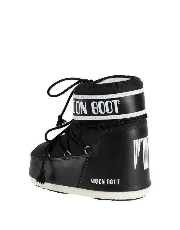 Moon Boot Mb Icon Low Nylon Ankle Boots Size Polyamide, Pvc Polyvinyl Chloride