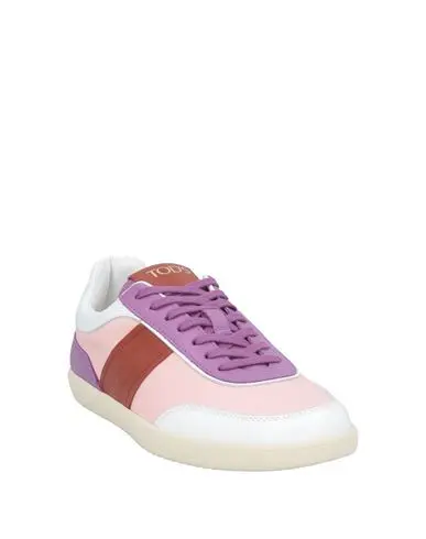 TOD'S Low-top Leather Sneakers - Pink
