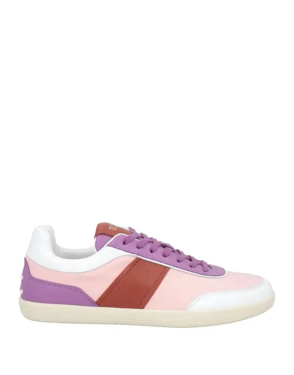 TOD'S Low-top Leather Sneakers - Pink